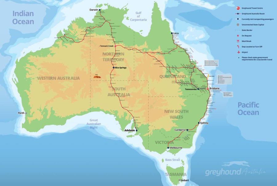 Australien mit dem Greyhound Bus - Time To Backpack